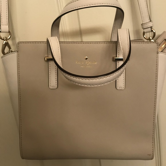 kate spade | Bags | Kate Spade Tan Bag With Crossbody Strap | Poshmark